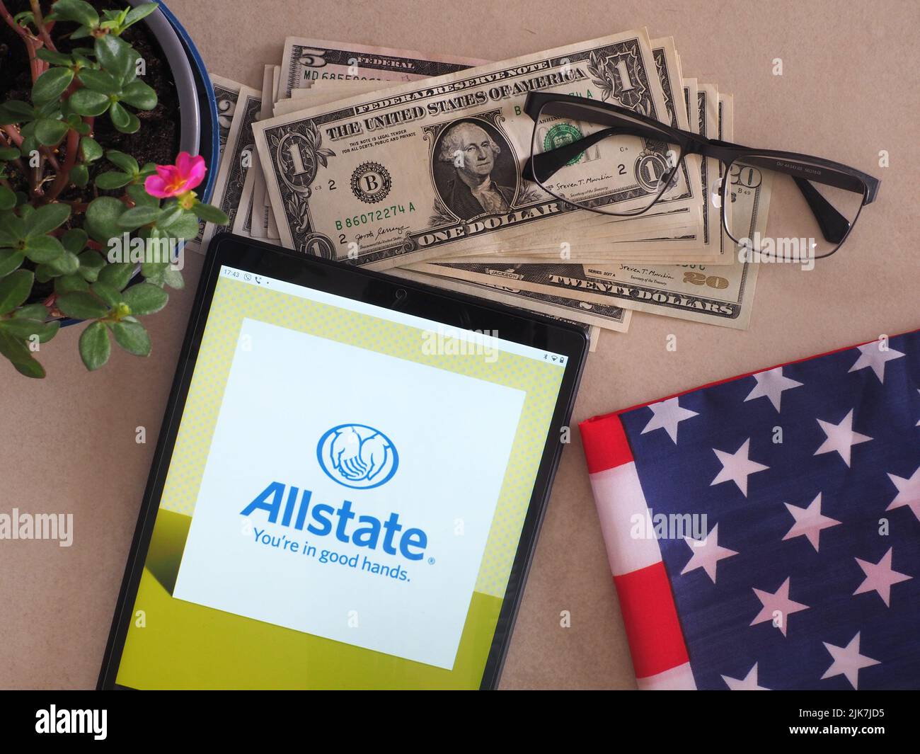 Allstate logo hi-res stock photography and images - Alamy