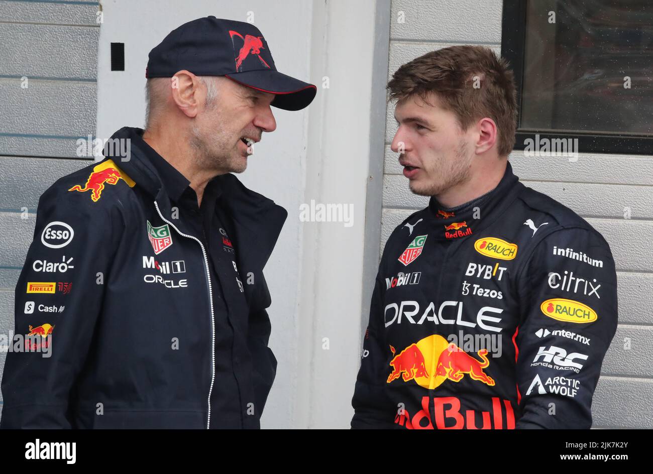 MOGYOROD, BUDAPEST, Hungary. 31st July, 2022. Adrian NEWEY of Red Bull ...