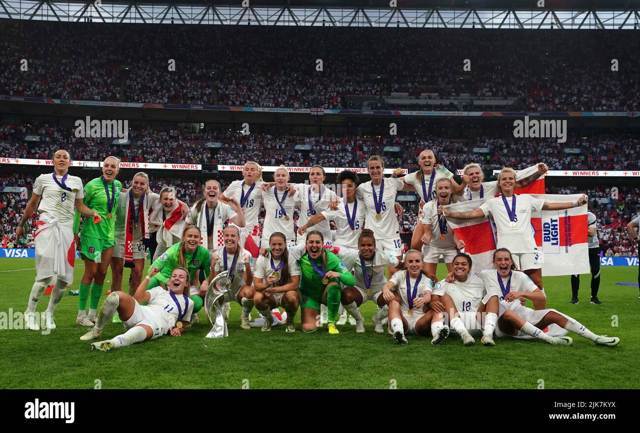Uefa women's euro 31 july 2022 victory hi-res stock photography and ...
