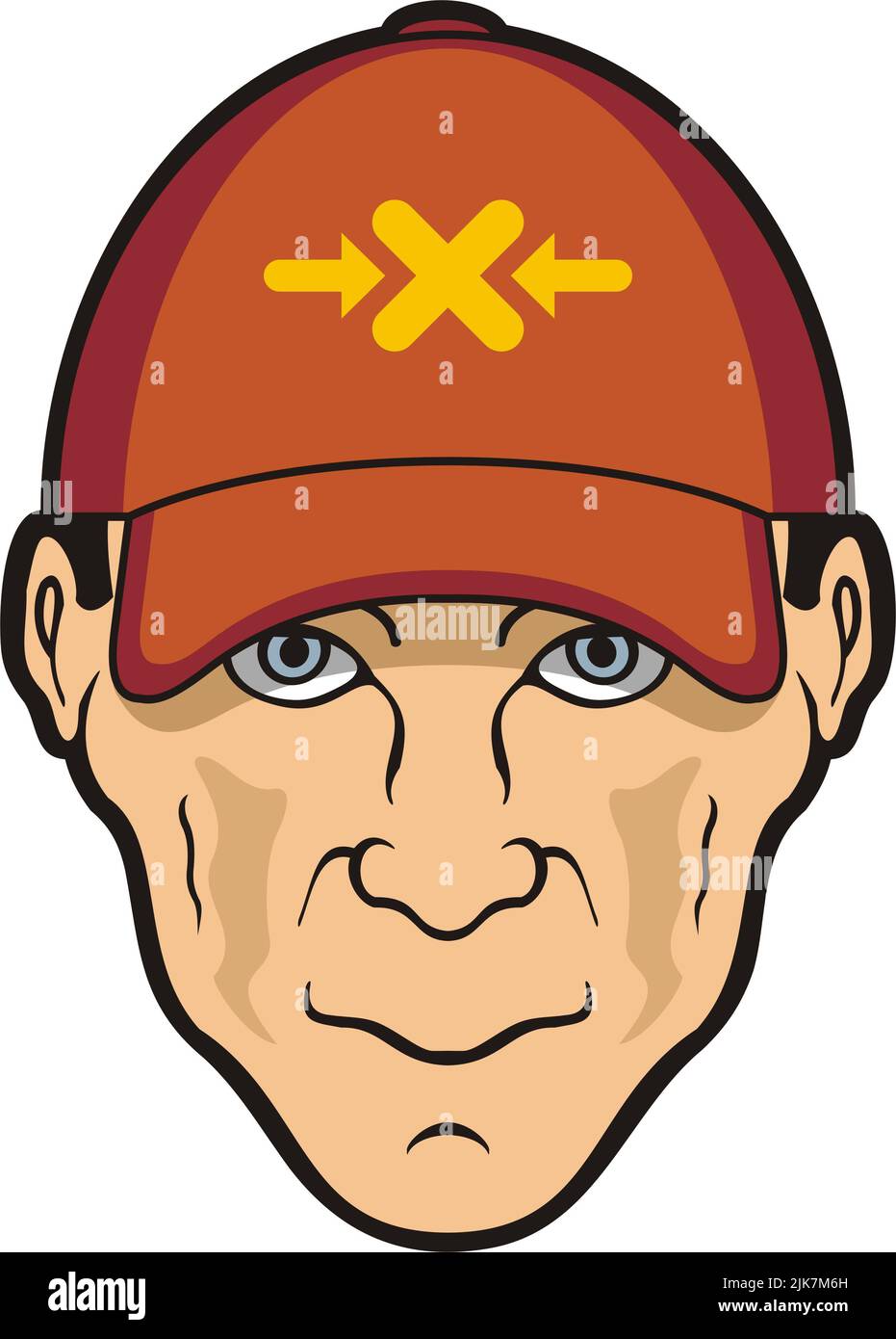 Baseball head mascot hi-res stock photography and images - Alamy