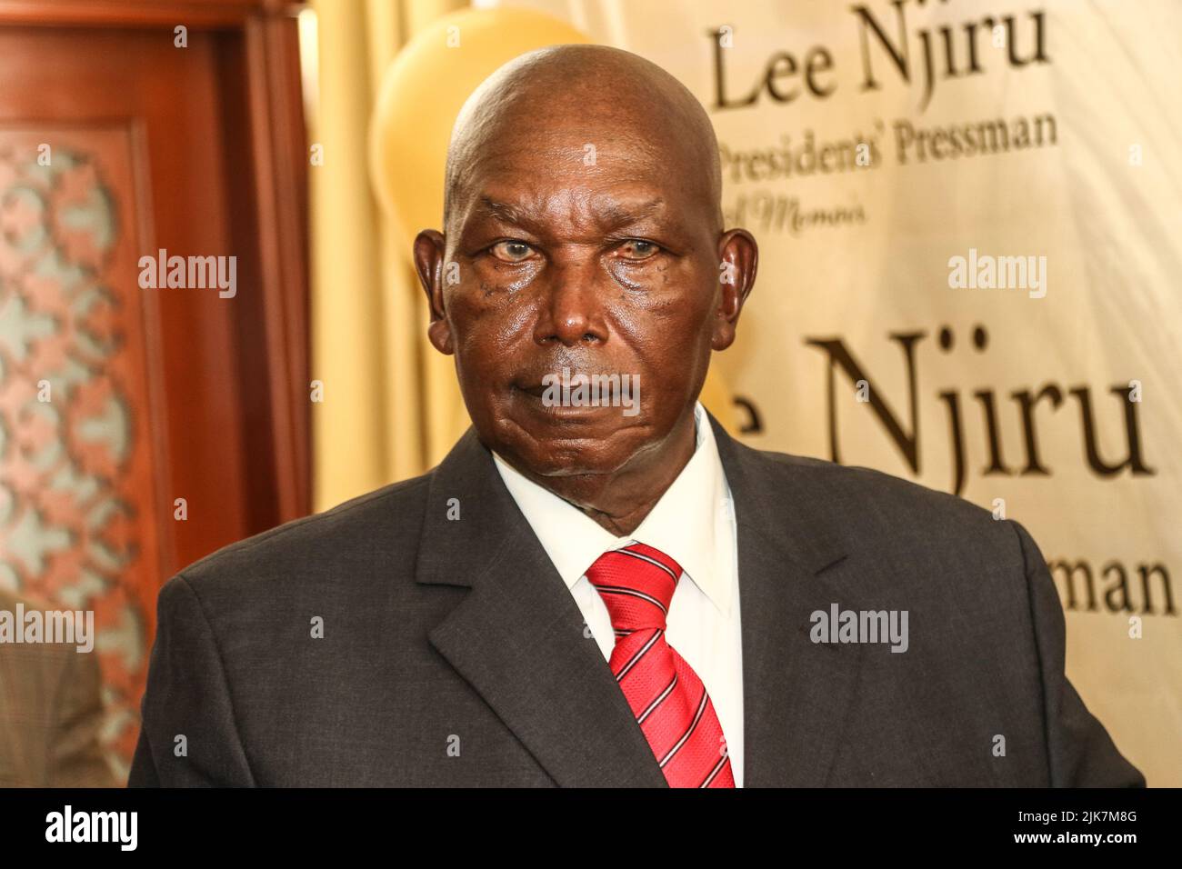 Lee Njiru, 73, former Kenya's president Daniel Arap Moi's press ...