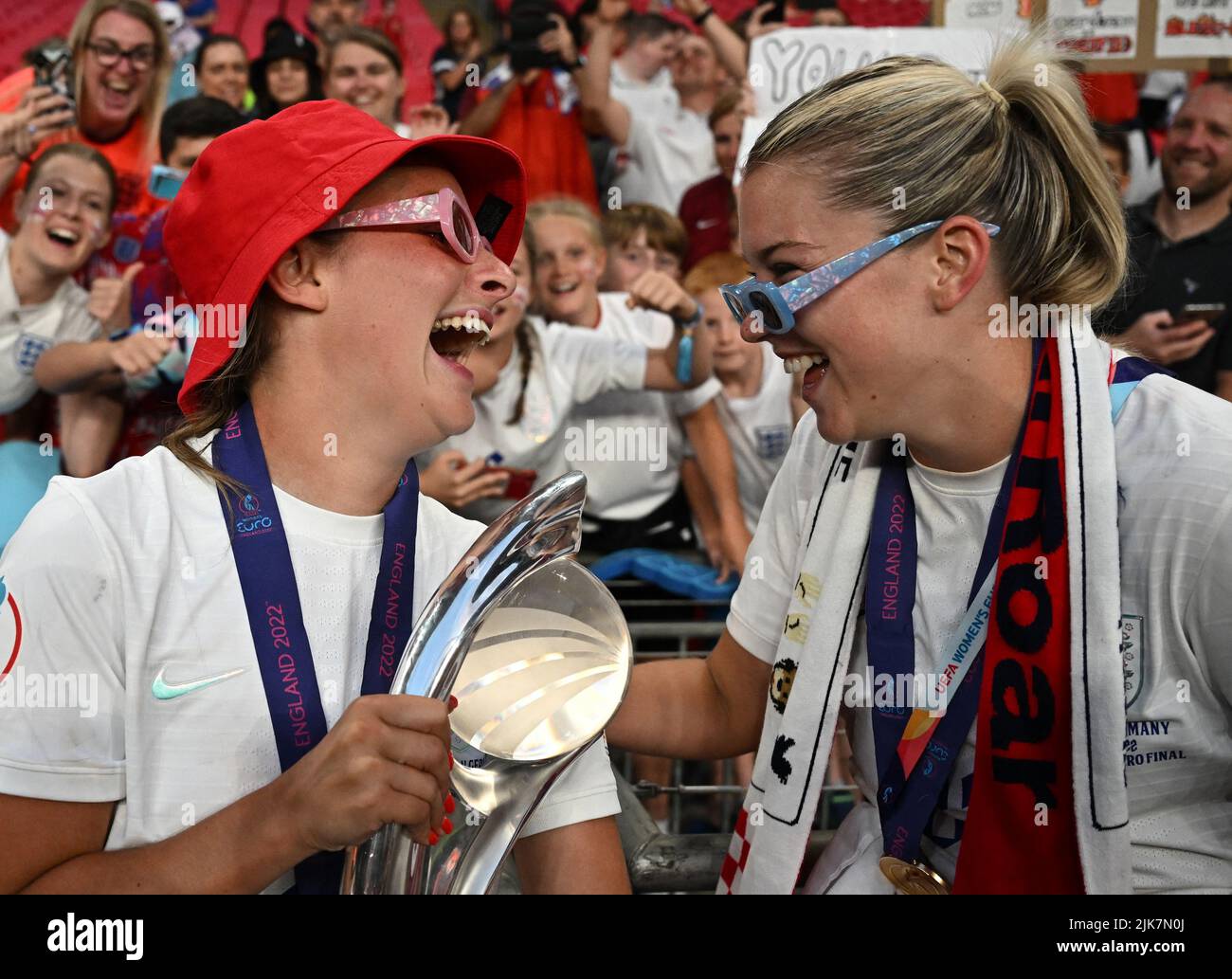 Alessia russo euro 2022 trophy hi-res stock photography and images - Alamy