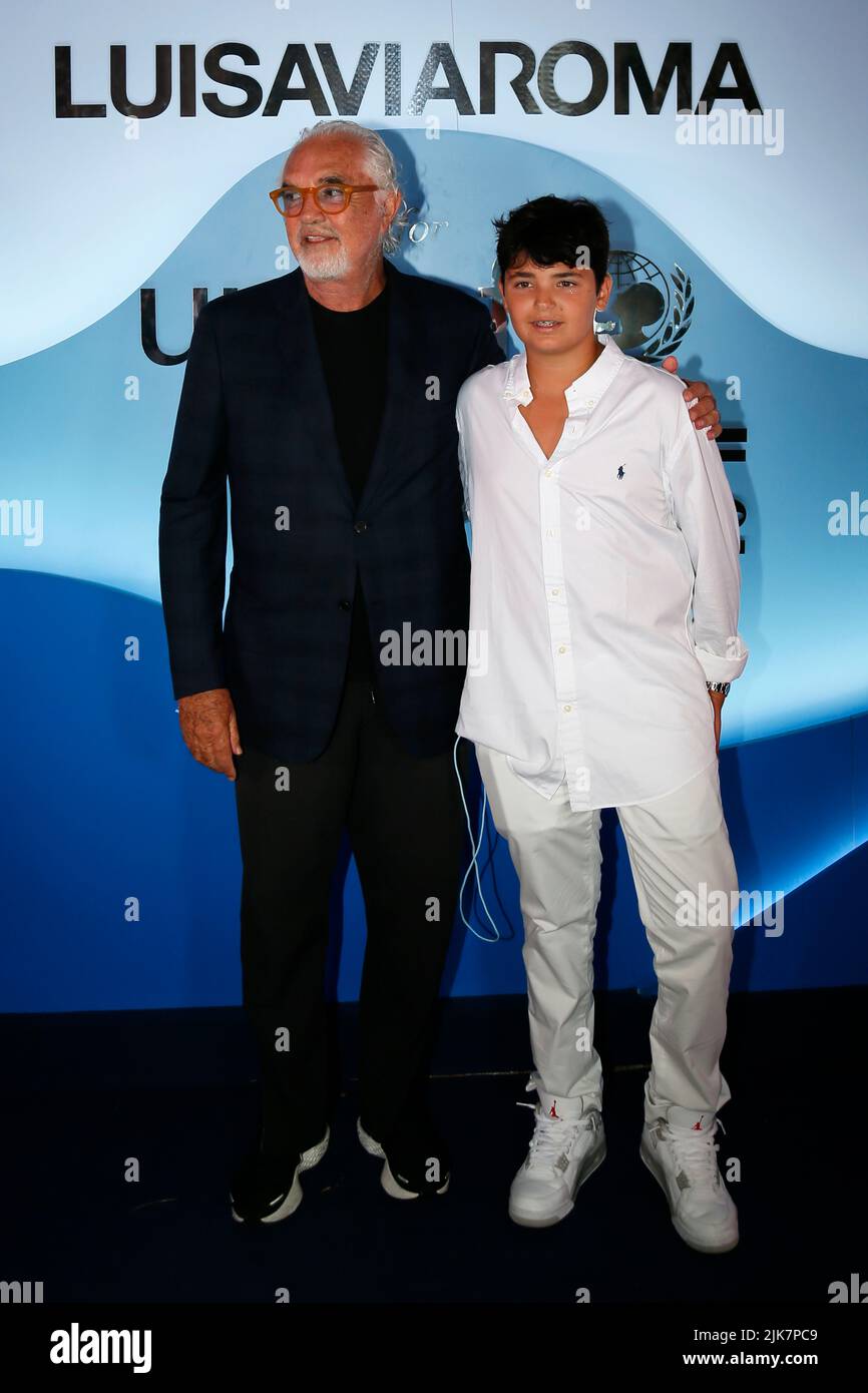 Capri, LuisaViaRoma Red Carpet for Unicef 2022. Pictured: Flavio ...