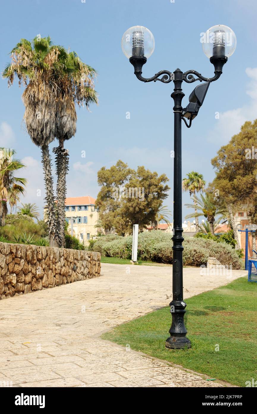 Park and Temple of the Apostle Peter and righteous Tabitha in old Jaffa ...