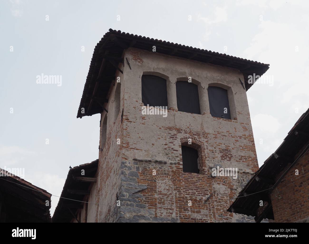 Ricetto fortified medieval village in Candelo, Italy Stock Photo - Alamy