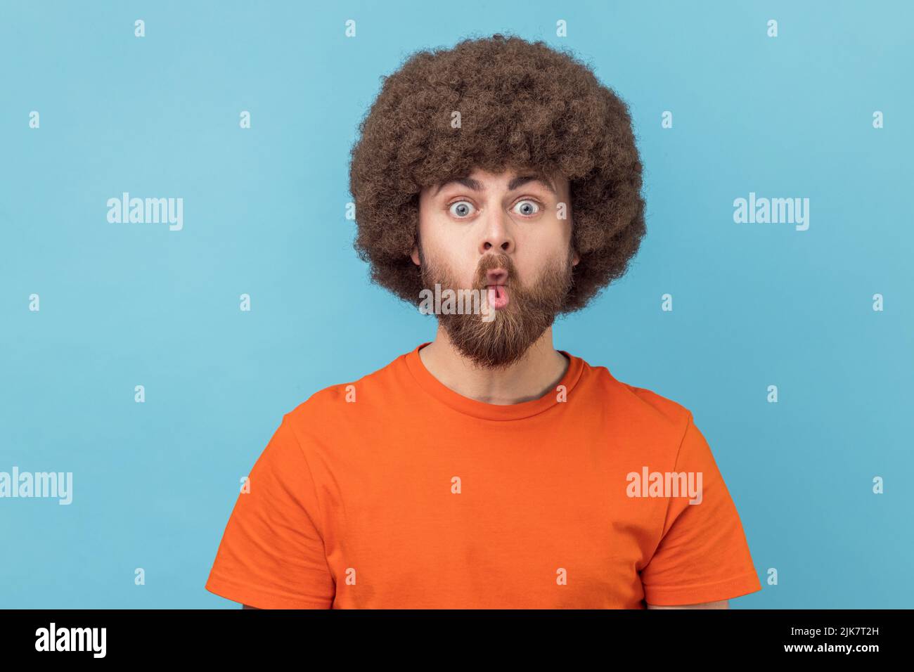 Guy being goofy hi-res stock photography and images - Alamy