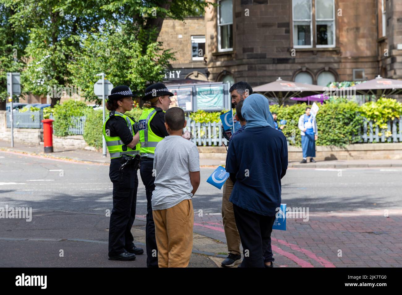 A Stand 4 Uyghur protest took place on 31st July 20222 outside the ...