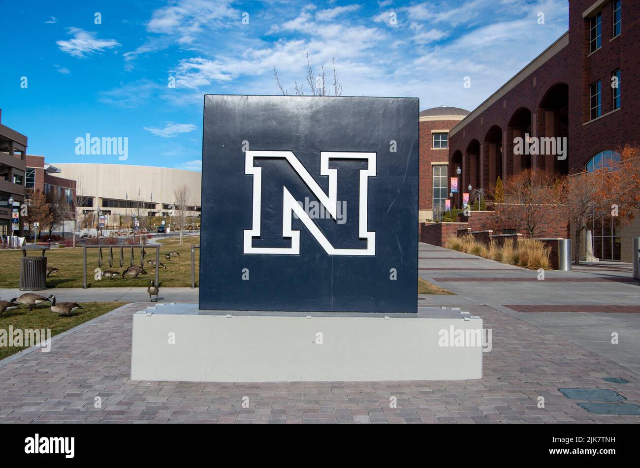 The University of Nevada, Reno has a handsome campus, including the ...