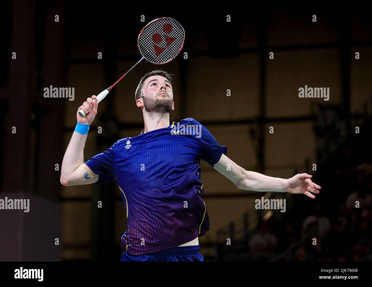 Scotland’s Adam Hall in action with Julie Macpherson against Singapore ...