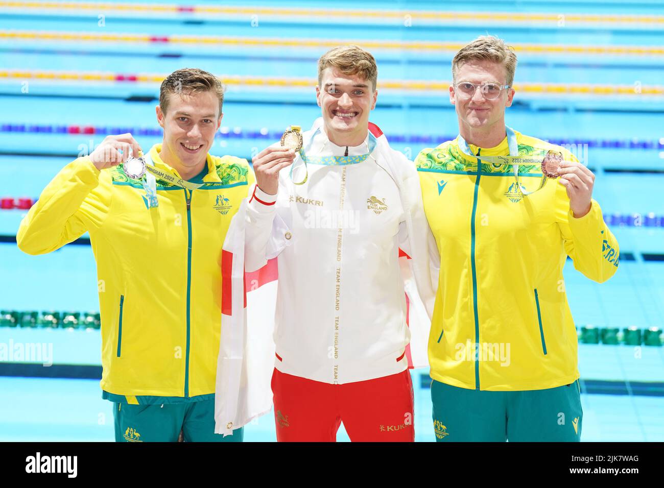 Australia’s Sam Williamson with his Bronze Medal (right), Australia’s ...