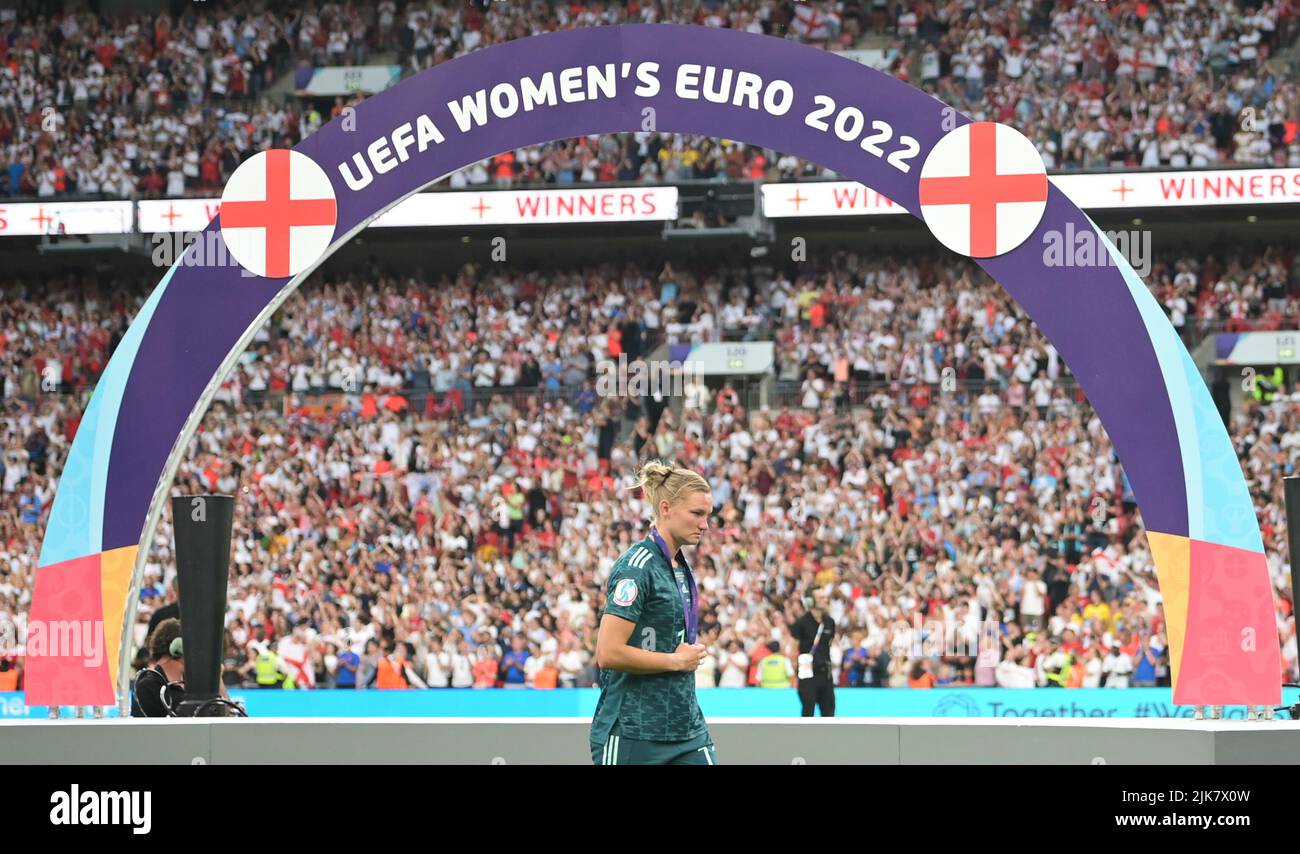 London, UK. 31st July, 2022. Soccer, Women, Euro 2022, England ...