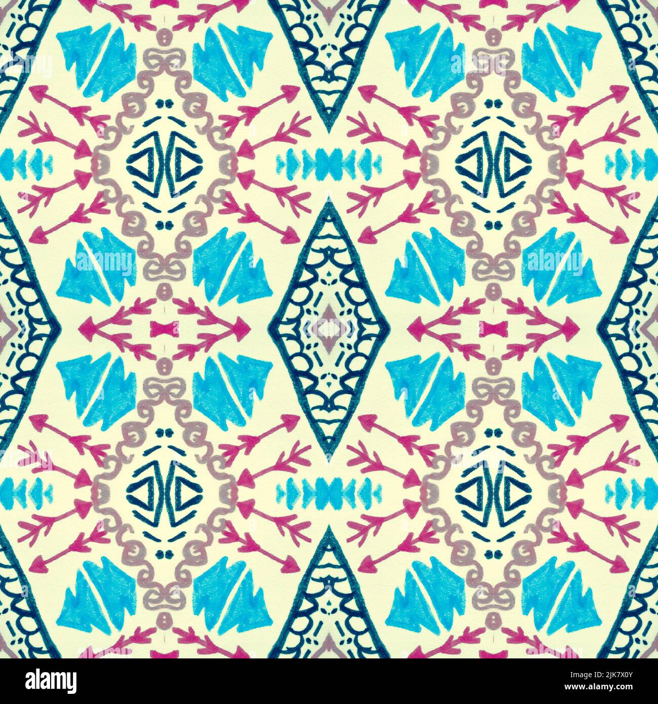 Geometric ethnic pattern. Mexico fabric design. Traditional american ...