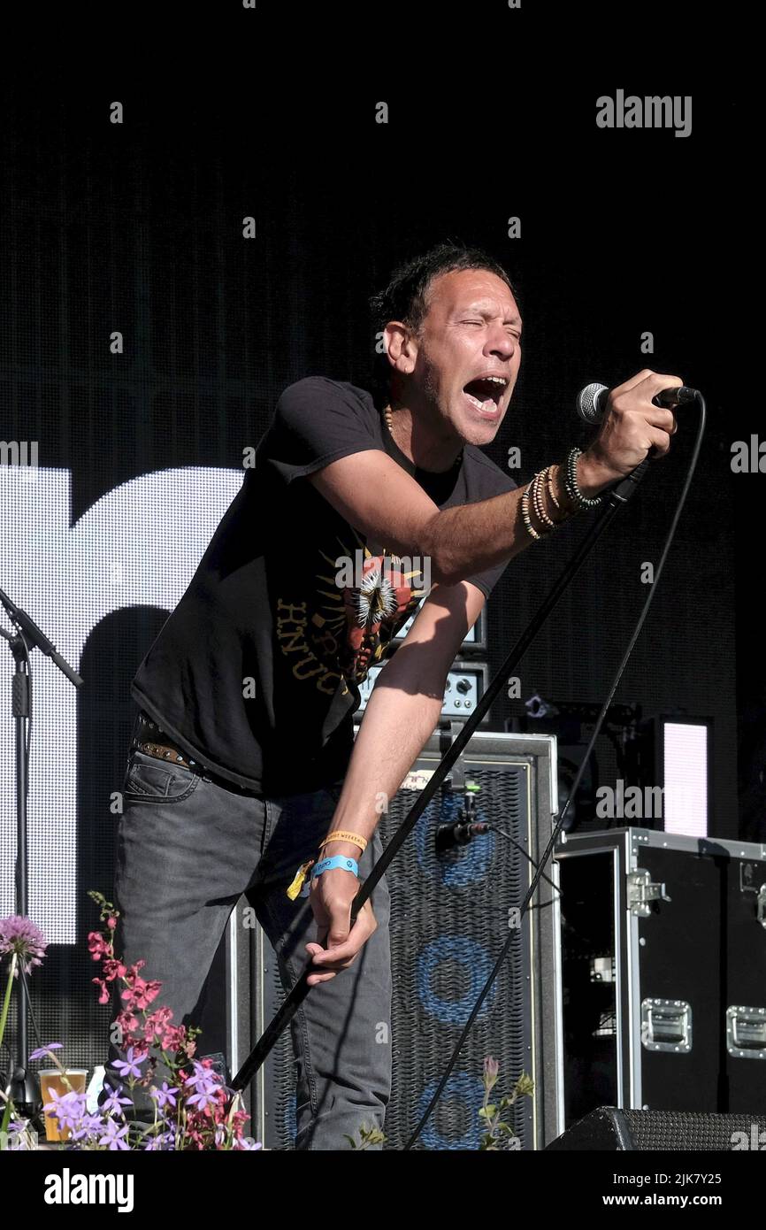 Singer songwriter DJ and lead vocalist Richard James "Rick" Witter from ...