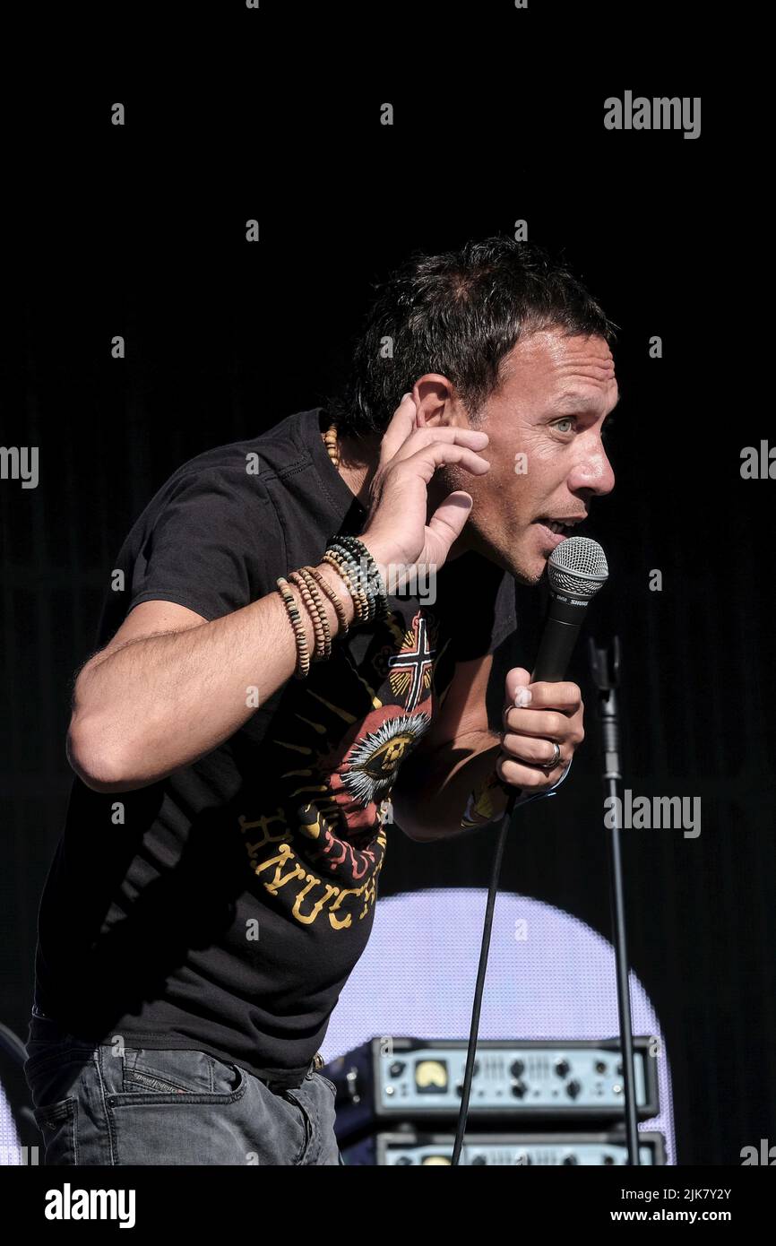 Singer songwriter DJ and lead vocalist Richard James "Rick" Witter from ...