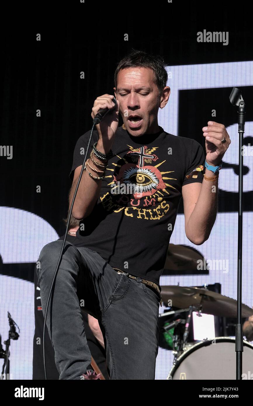 Singer songwriter DJ and lead vocalist Richard James "Rick" Witter from ...