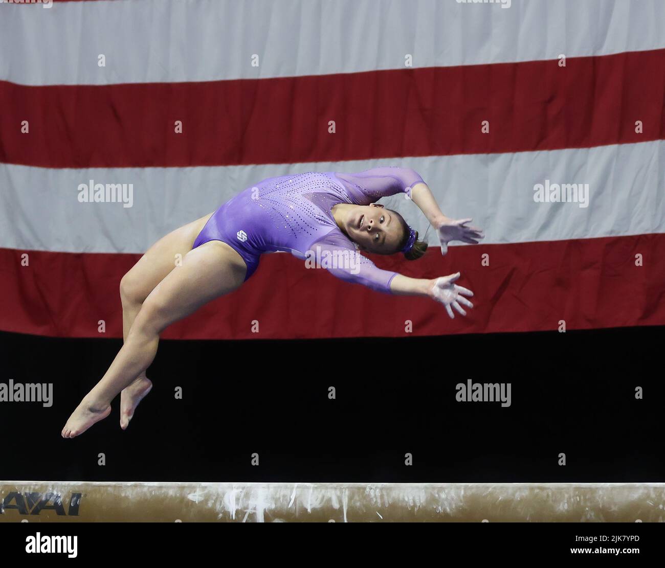 July 30, 2022: Joscelyn Roberson of NE Texas Elite competes on the ...