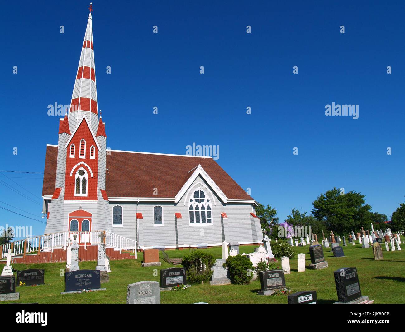 St.John's Anglican Church, Milton, PEI Stock Photo - Alamy