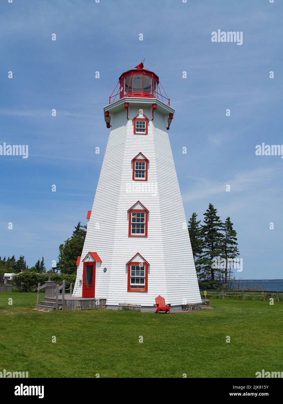 Panmure Lighthouse on Panmure Island,PEI Stock Photo - Alamy