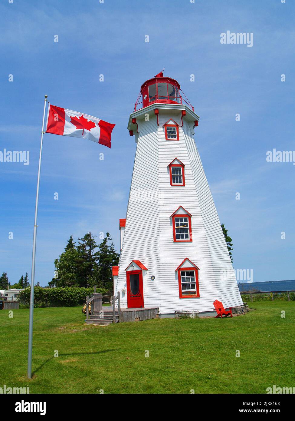 Panmure Lighthouse on Panmure Island,PEI Stock Photo - Alamy