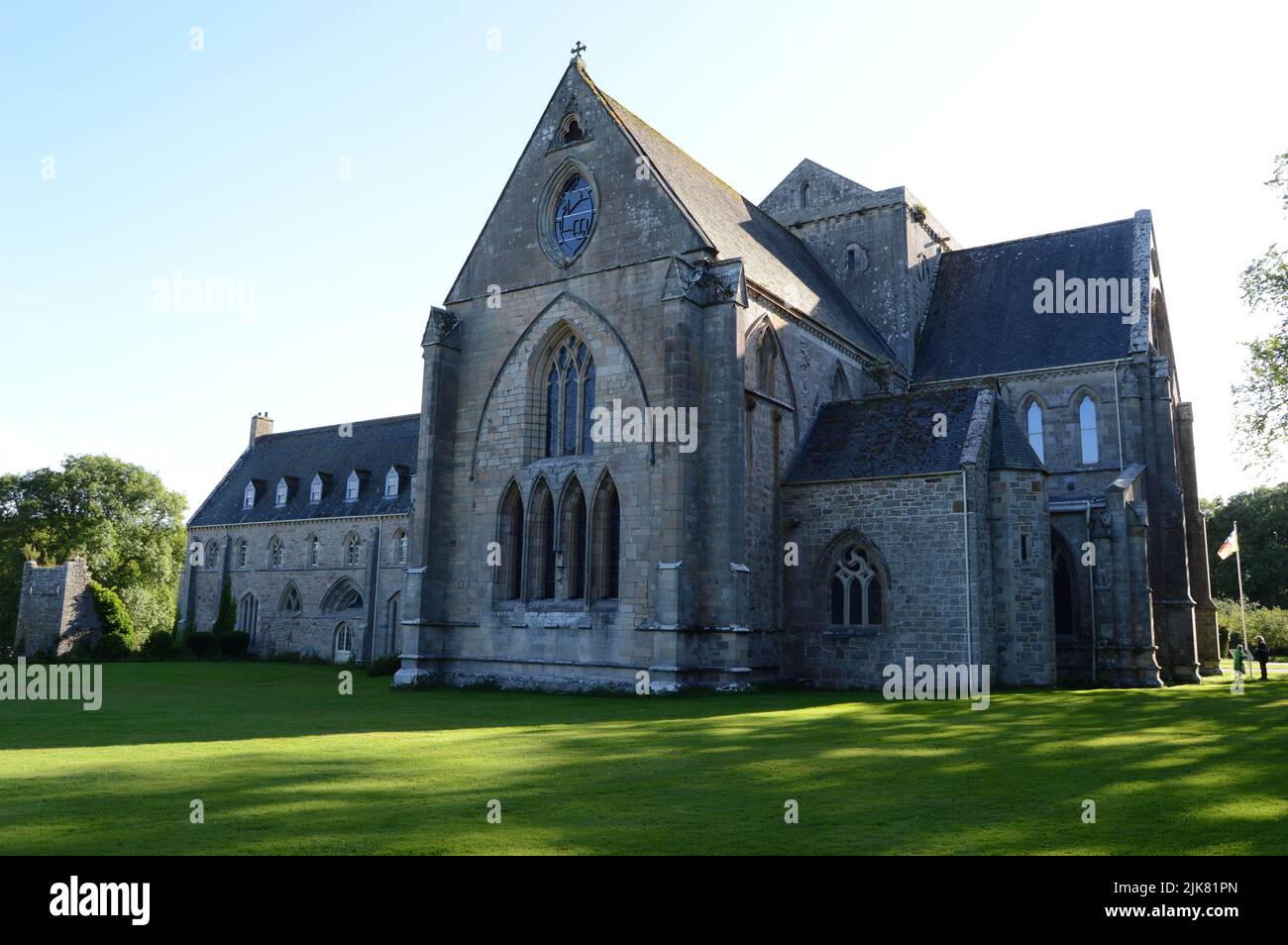 Pluscarden medieval Benedictine monastery, Elgin, Moray, Scotland Stock ...