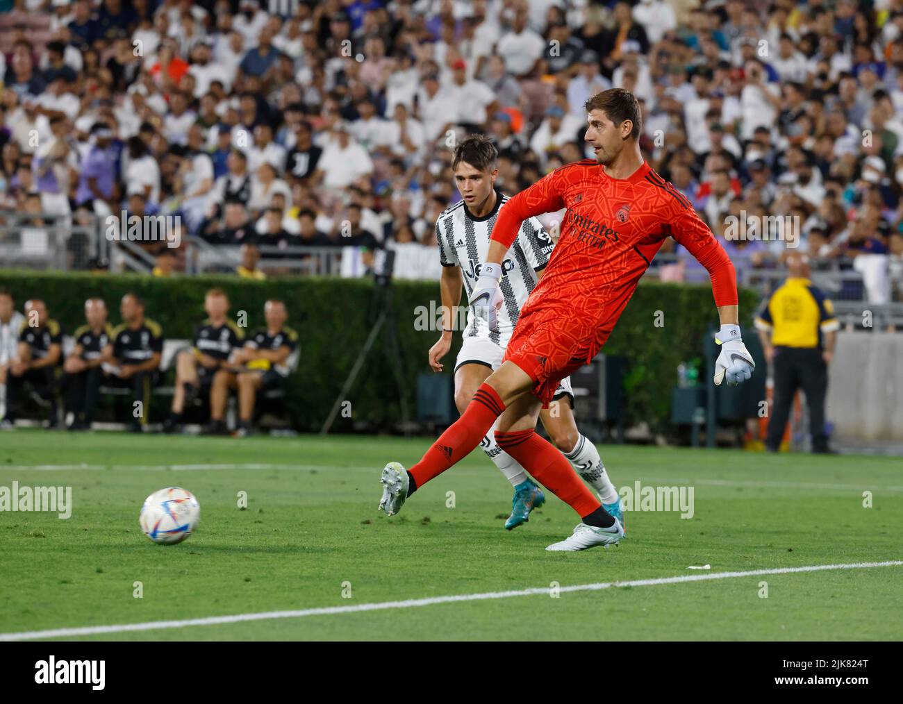 Goalkeeper thibaut courtois hi-res stock photography and images - Alamy