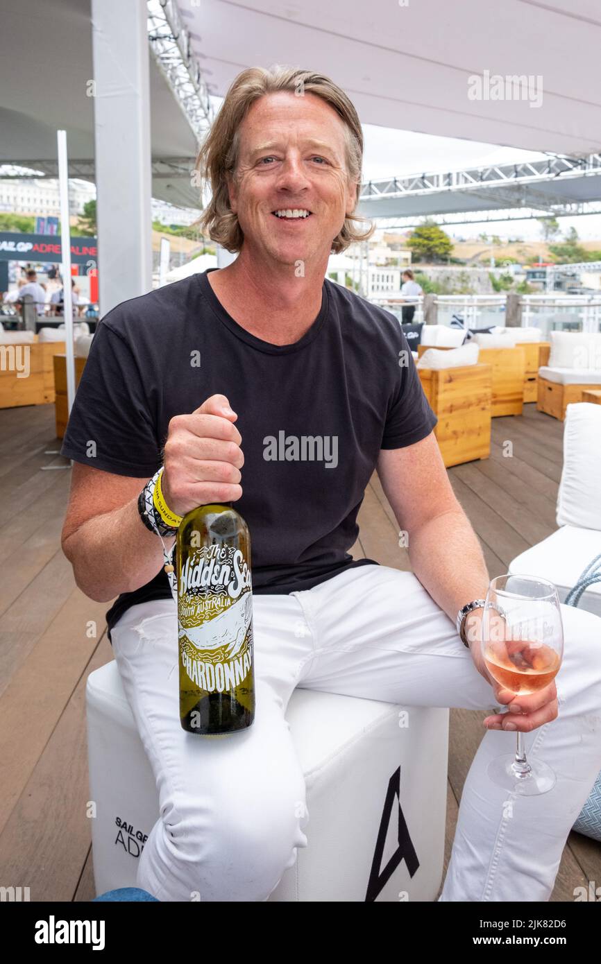 Justin Moran, founder of The Hidden Sea during the Great Britain Sail ...