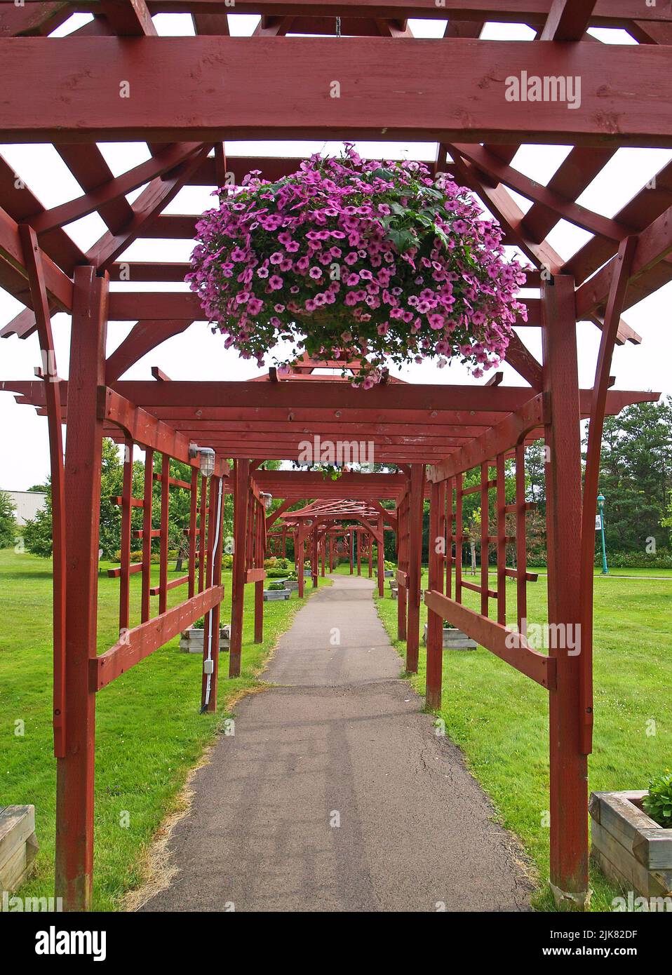 AA MacDonald Memorial Gardens,Georgetown,PEI Stock Photo - Alamy