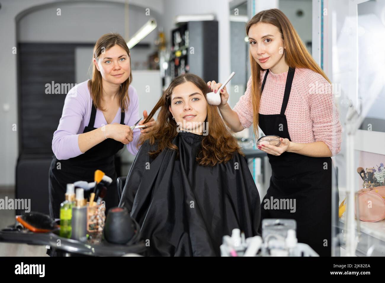 Makeup techniques hi-res stock photography and images - Alamy