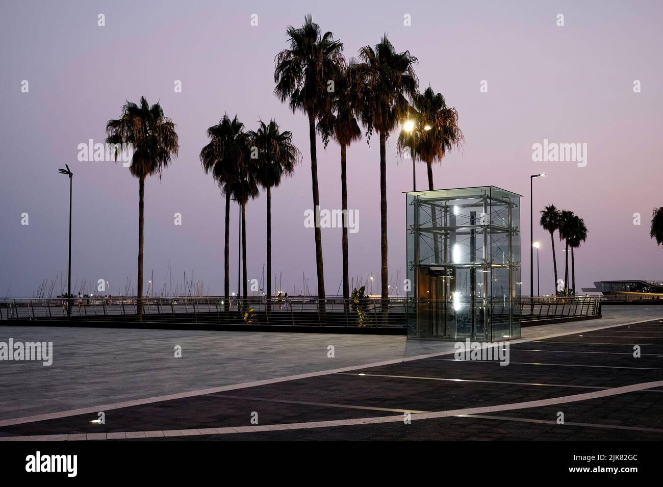 Salerno, the Modern Piazza delle Libertà and the Crescent Palace along ...