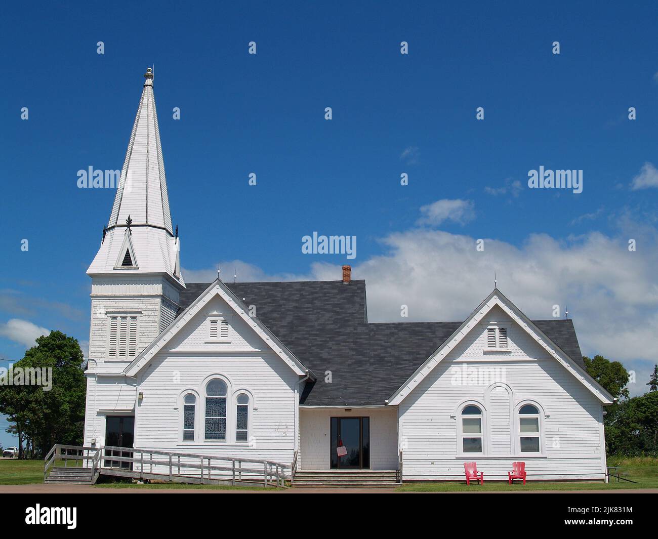 Tryon Baptist Church,Tryon,PEI Stock Photo - Alamy