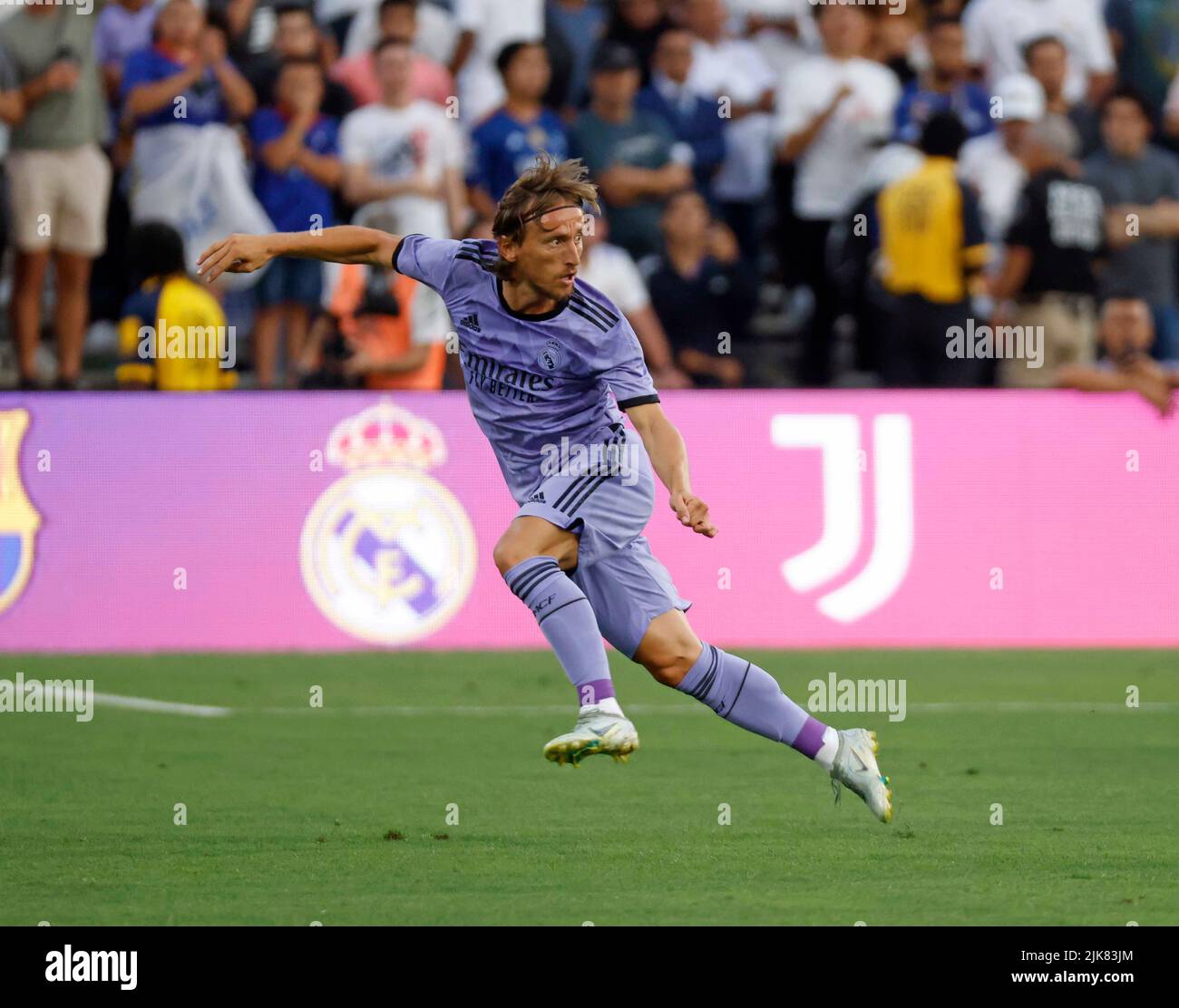 July 30, 2022 Real Madrid Luka Modric during the international friendly ...