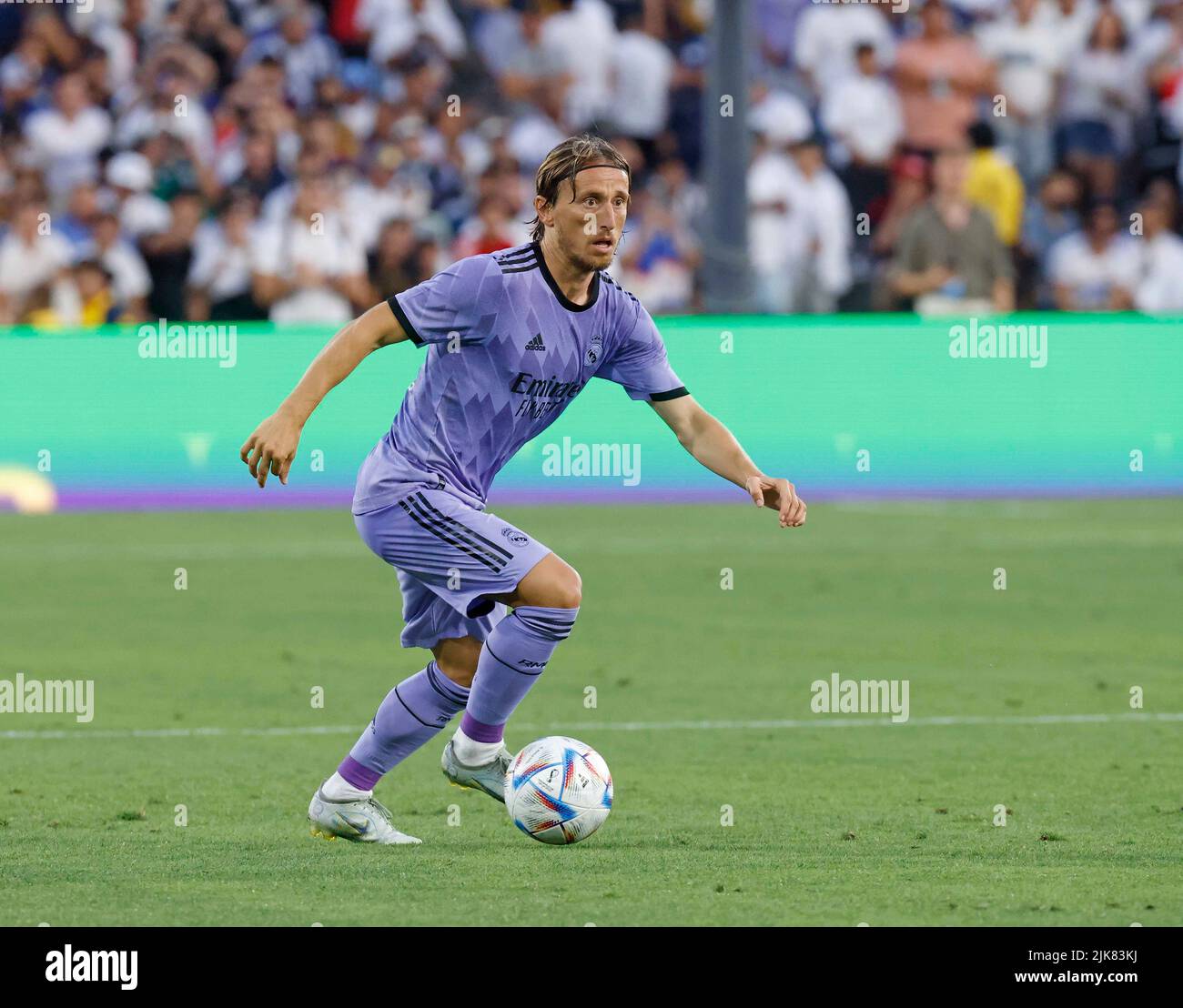 July 30, 2022 Real Madrid Luka Modric during the international friendly ...
