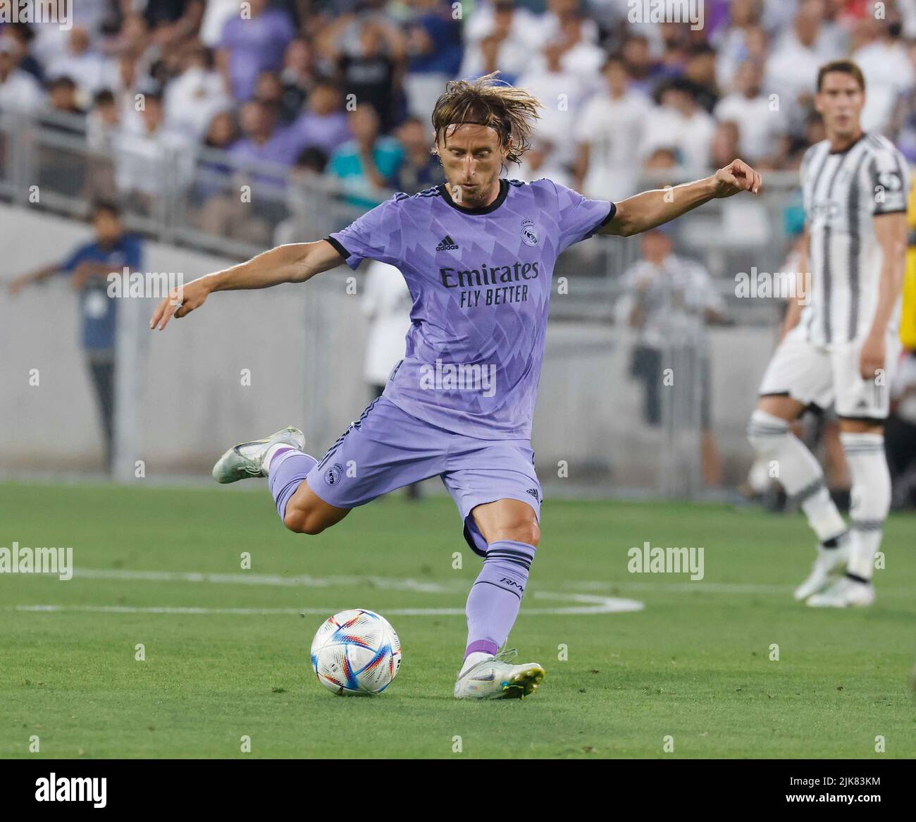 July 30, 2022 Real Madrid Luka Modric during the international friendly ...