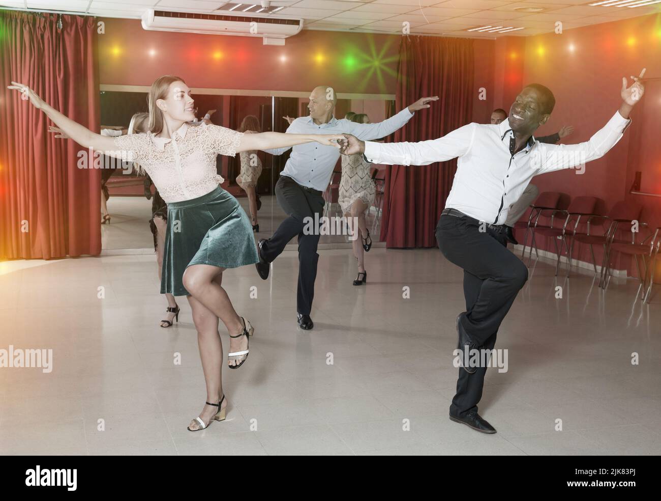 Dancers of boogie woogie hi-res stock photography and images - Alamy