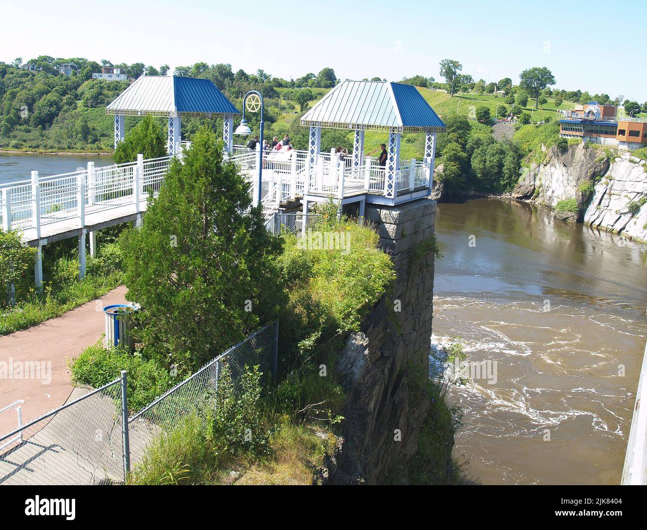 Reversing Falls Lookout,Saint John,NB Stock Photo - Alamy