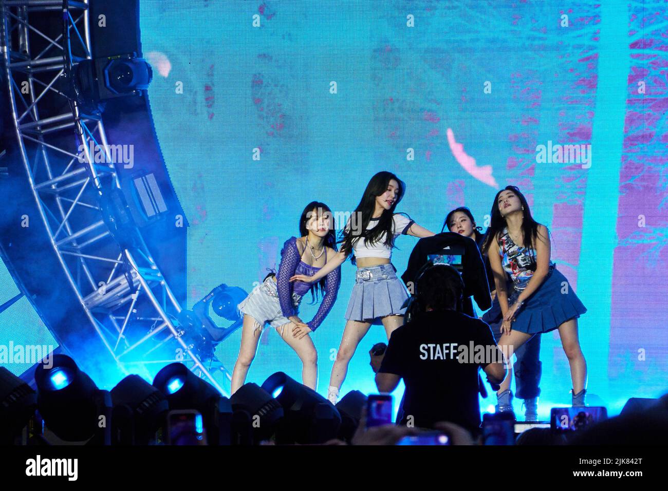 London, UK, 30th July, 2022. Red Velvet performing at MIK (Made In ...