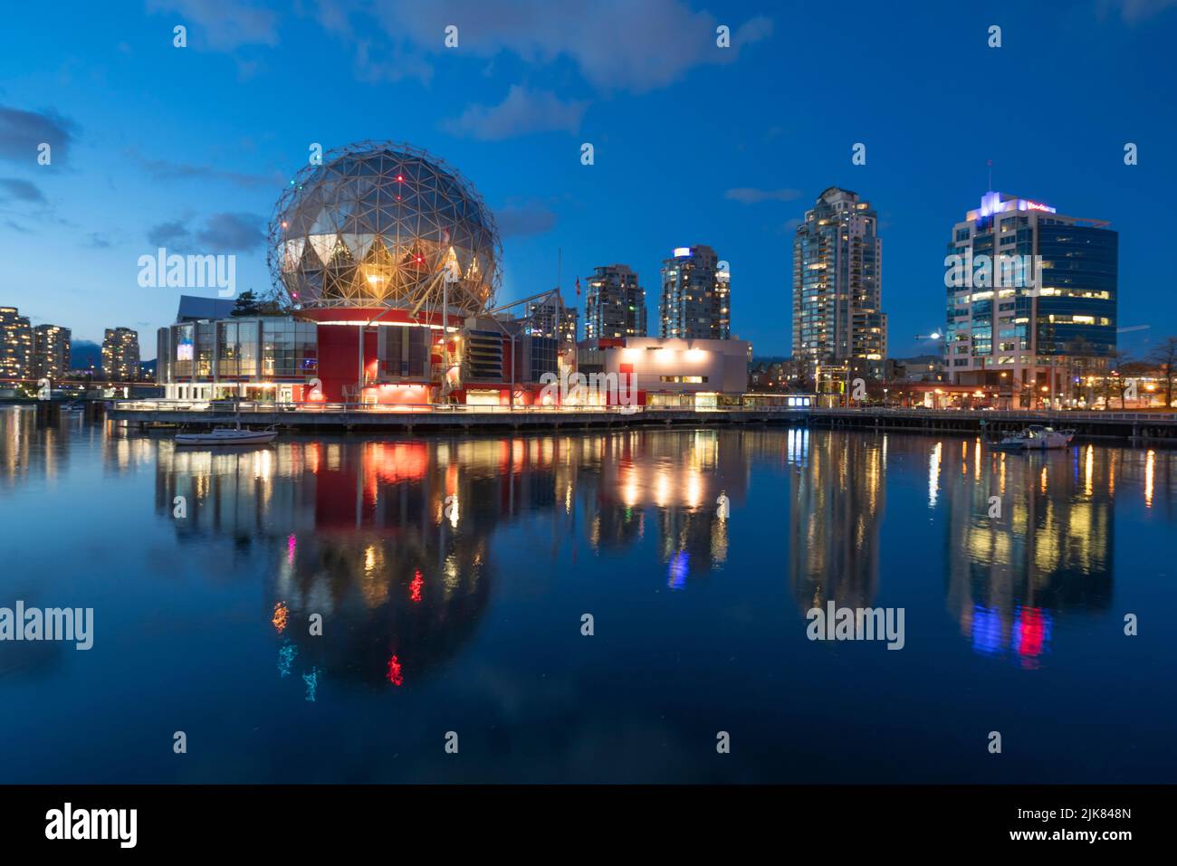 Science world night vancouver hi-res stock photography and images - Alamy