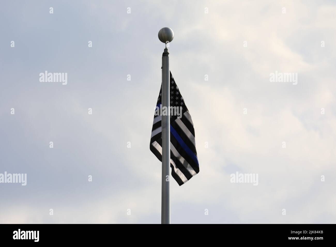 Police display banner hi-res stock photography and images - Alamy