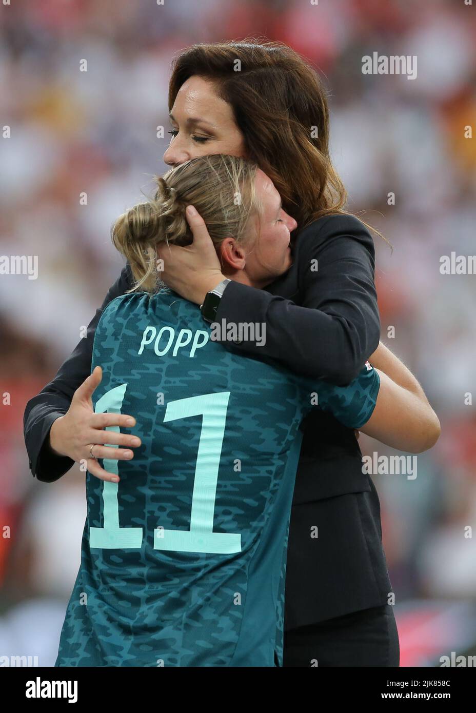 London, UK. 31st July, 2022. Nadine Kessler UEFA head of Women's ...