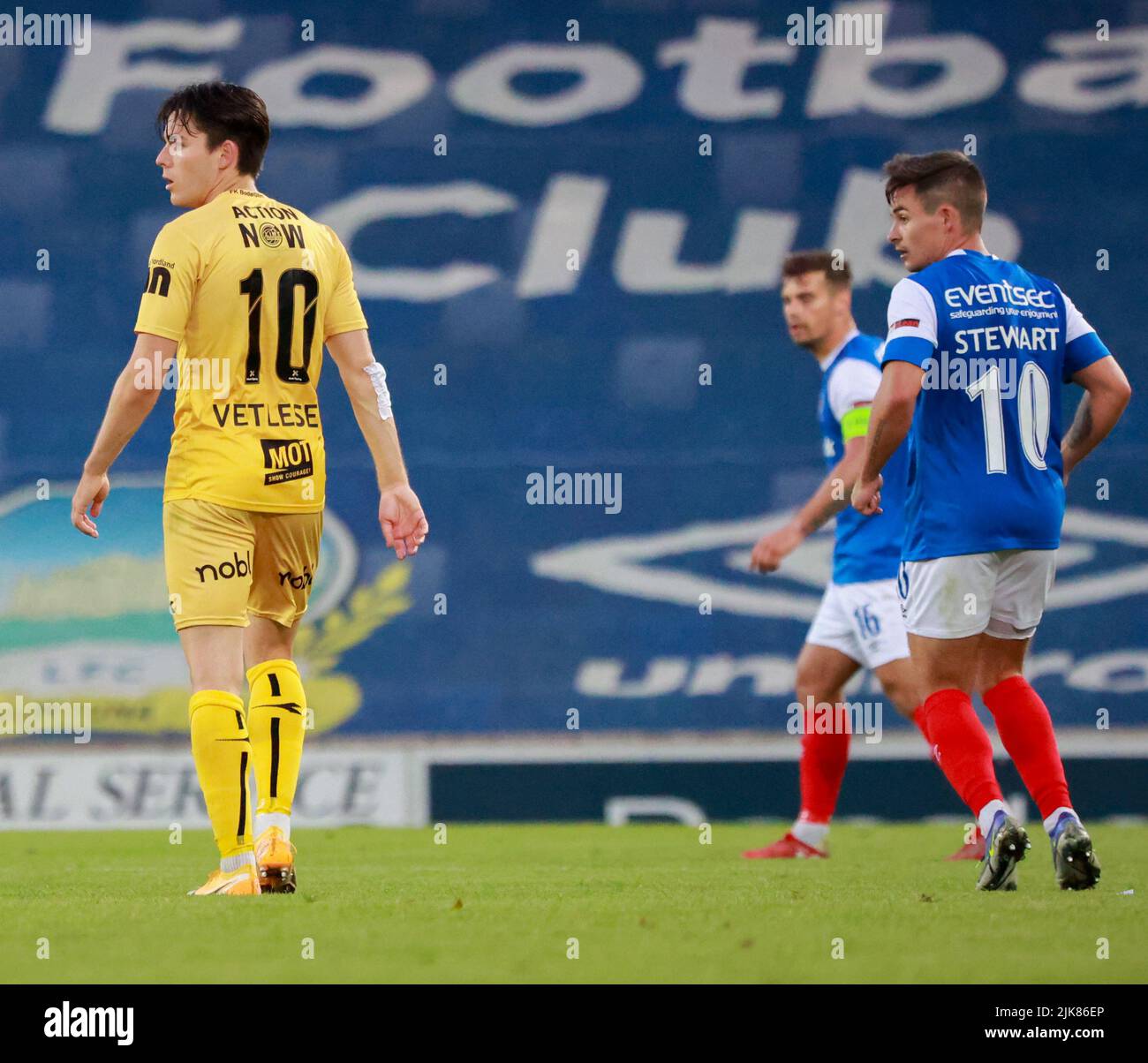 Windsor Park, Belfast, Northern Ireland, UK. 19 July 2022. UEFA ...