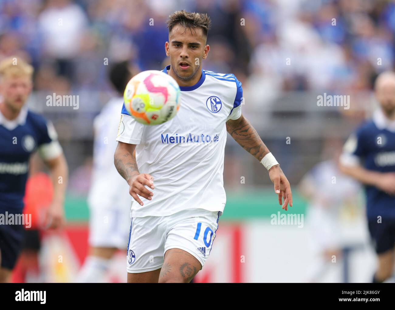 Oldenburg, Deutschland. 31st July, 2022. firo : 07/31/2022, football ...