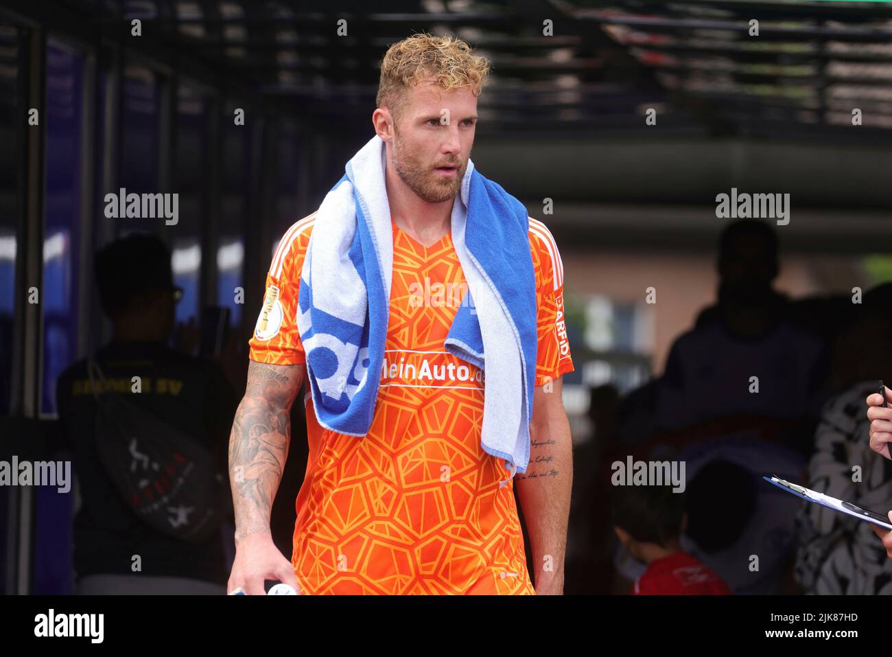 Oldenburg, Deutschland. 31st July, 2022. firo : 07/31/2022, football ...