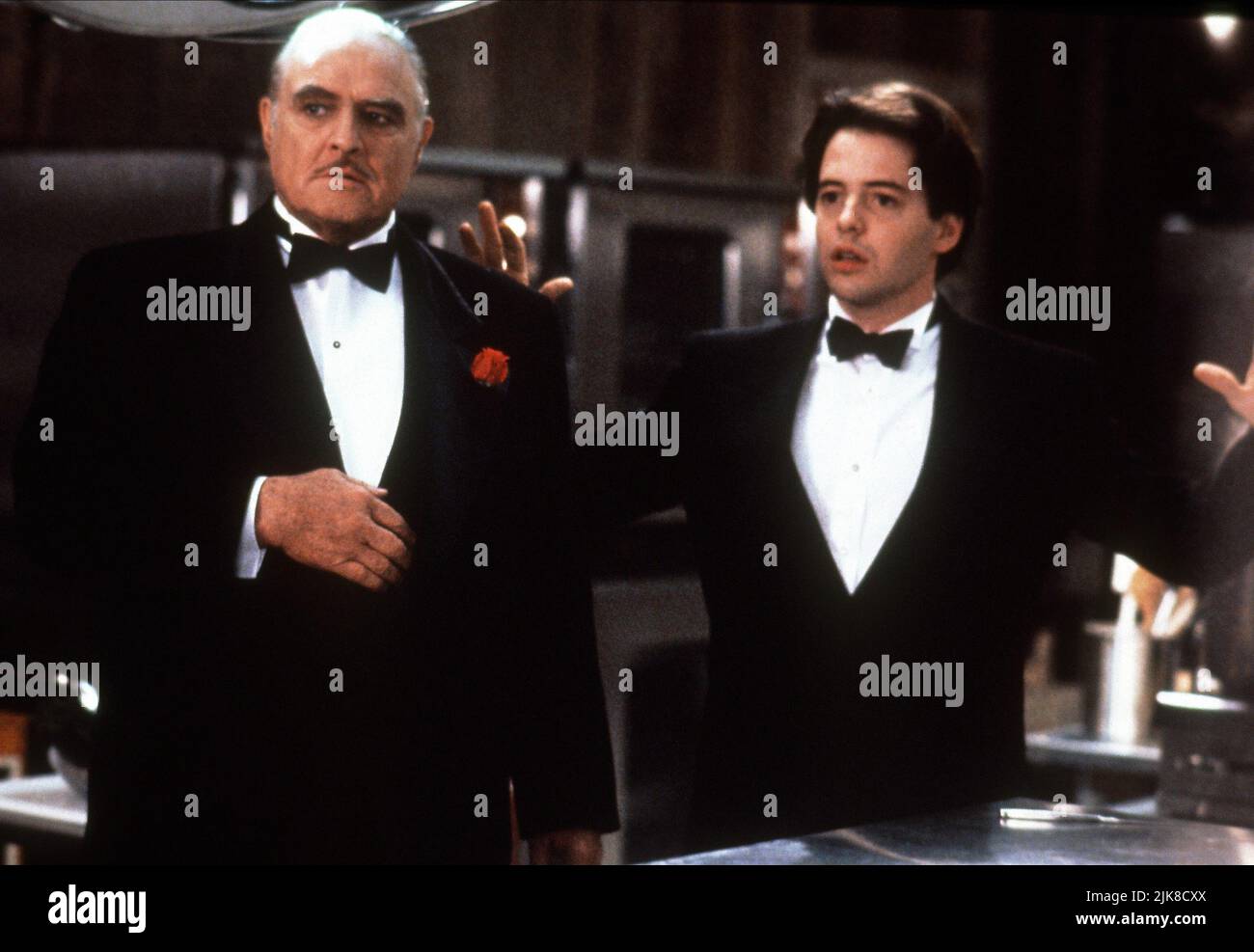 Marlon Brando & Matthew Broderick Film The Freshman (1990) Director: Andrew Bergman 20 July 1990 ...