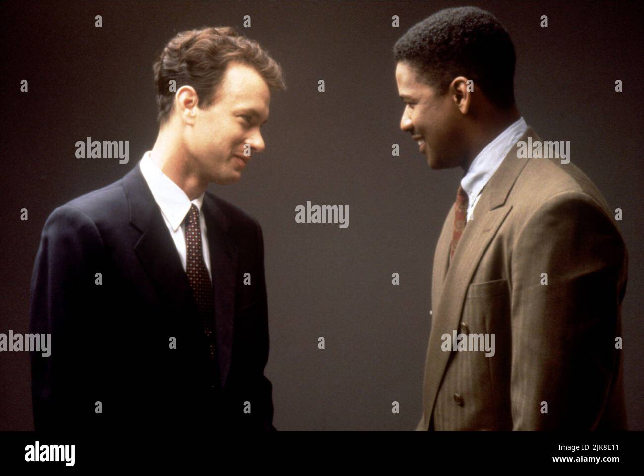 Tom Hanks & Denzel Washington Film: Philadelphia (USA 1993) Characters ...