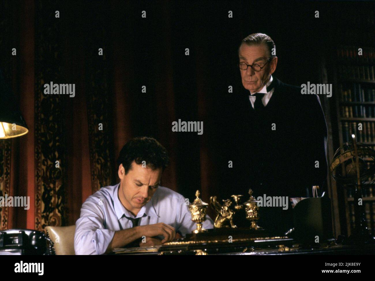 Michael gough batman hi-res stock photography and images - Alamy