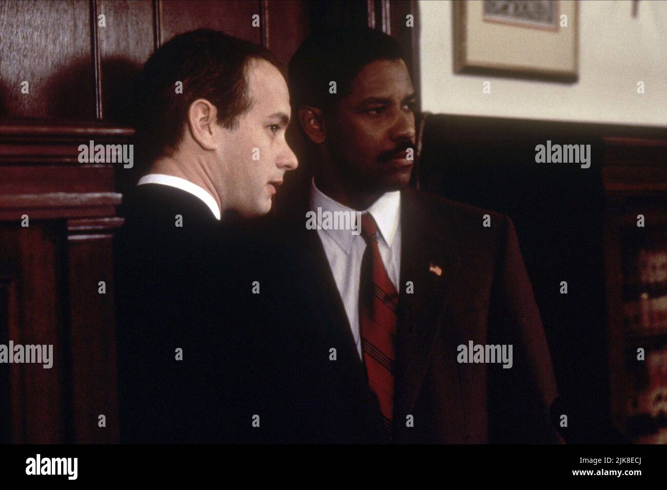 Tom Hanks & Denzel Washington Film: Philadelphia (USA 1993) Characters ...
