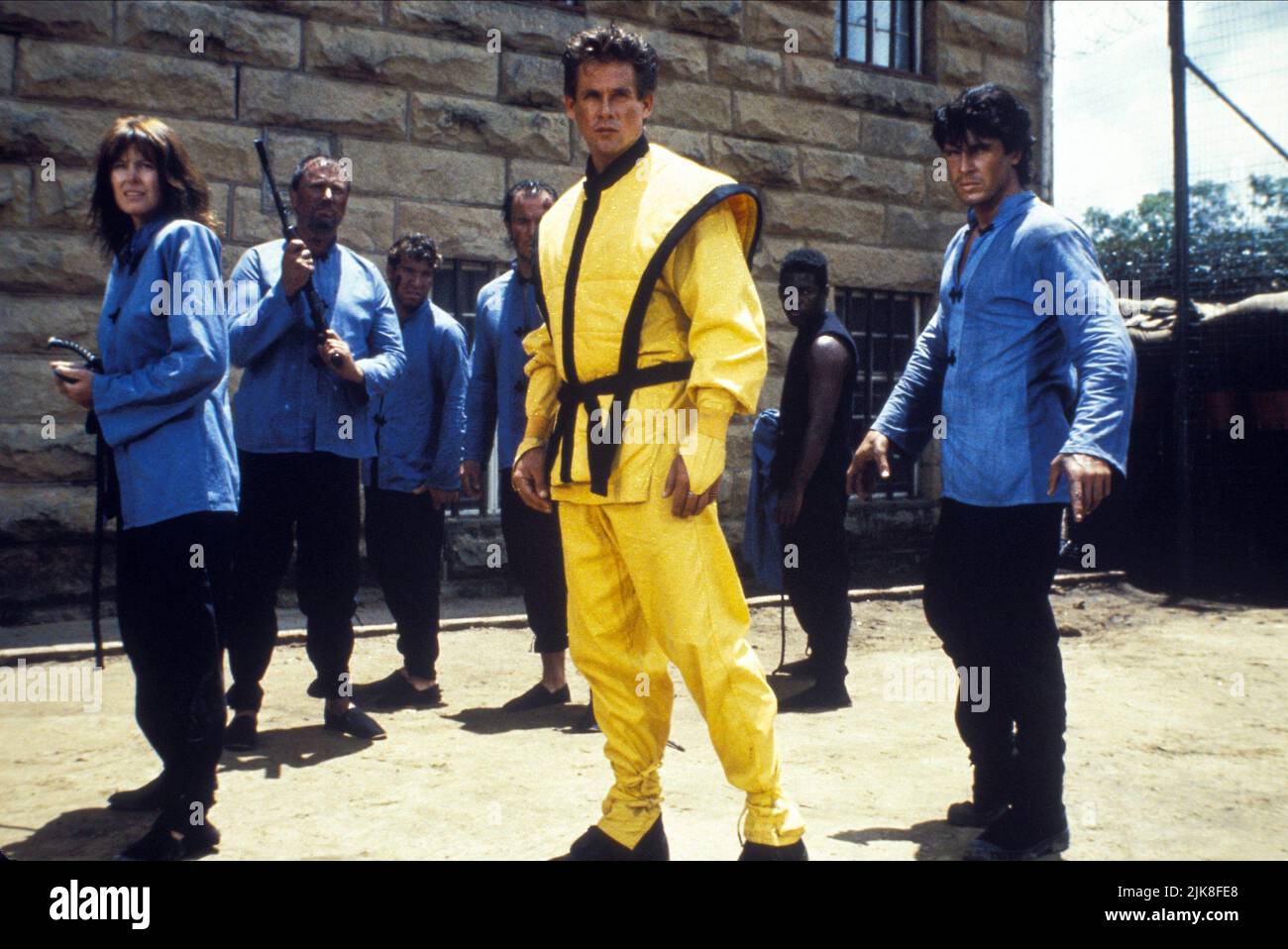 Robin Stille, Michael Dudikoff & David Bradley Film: American Ninja 4 ...