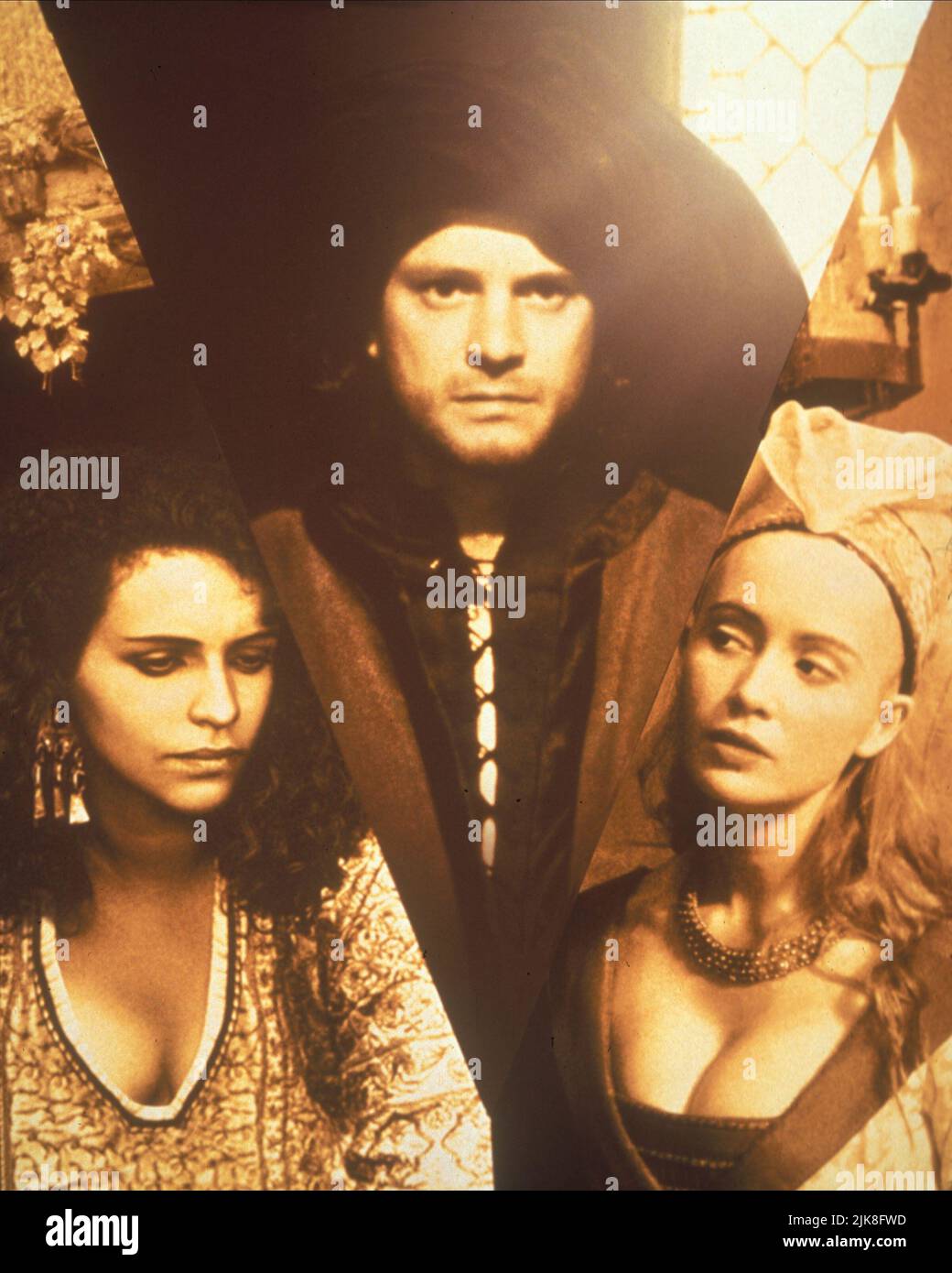 Amina Annabi, Colin Firth & Lysette Anthony Film: The Hour Of The Pig ...