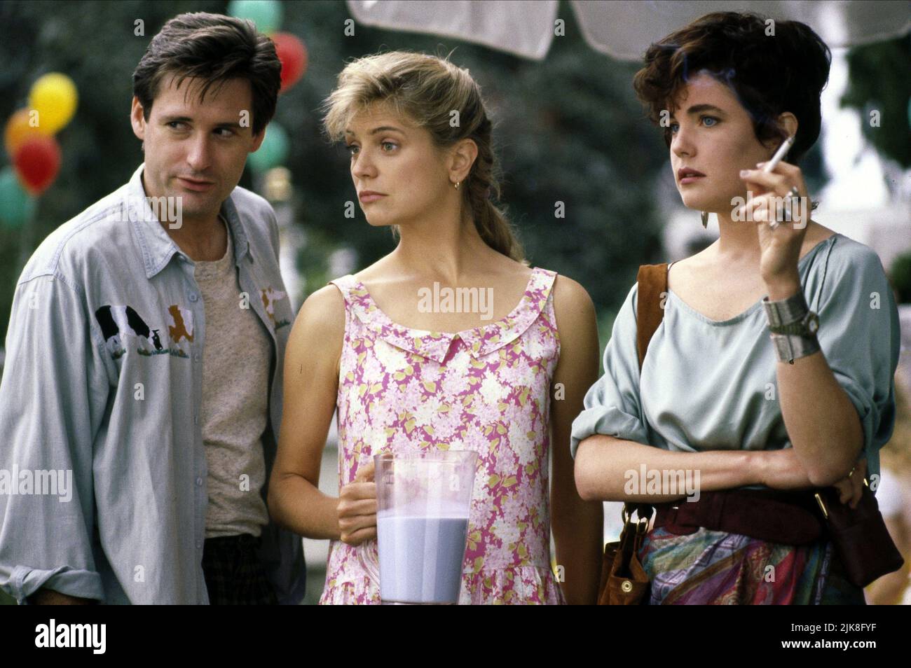 Bill Pullman, Harley Jane Kozak & Elizabeth Mcgovern Film: The Favor ...