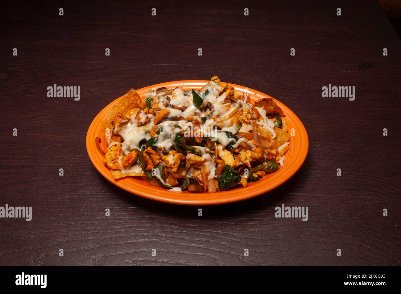 Traditional and Authentic Mexican cuisine known as nachos Stock Photo ...